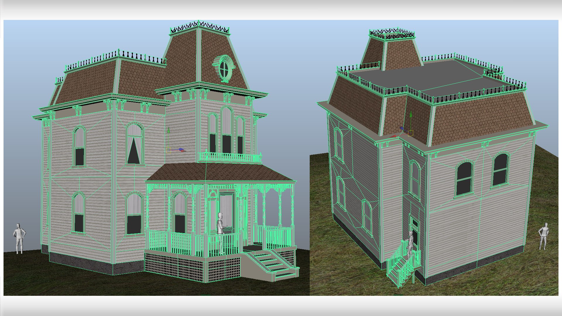 3D Psycho House - 1960 Model - TurboSquid 2432144