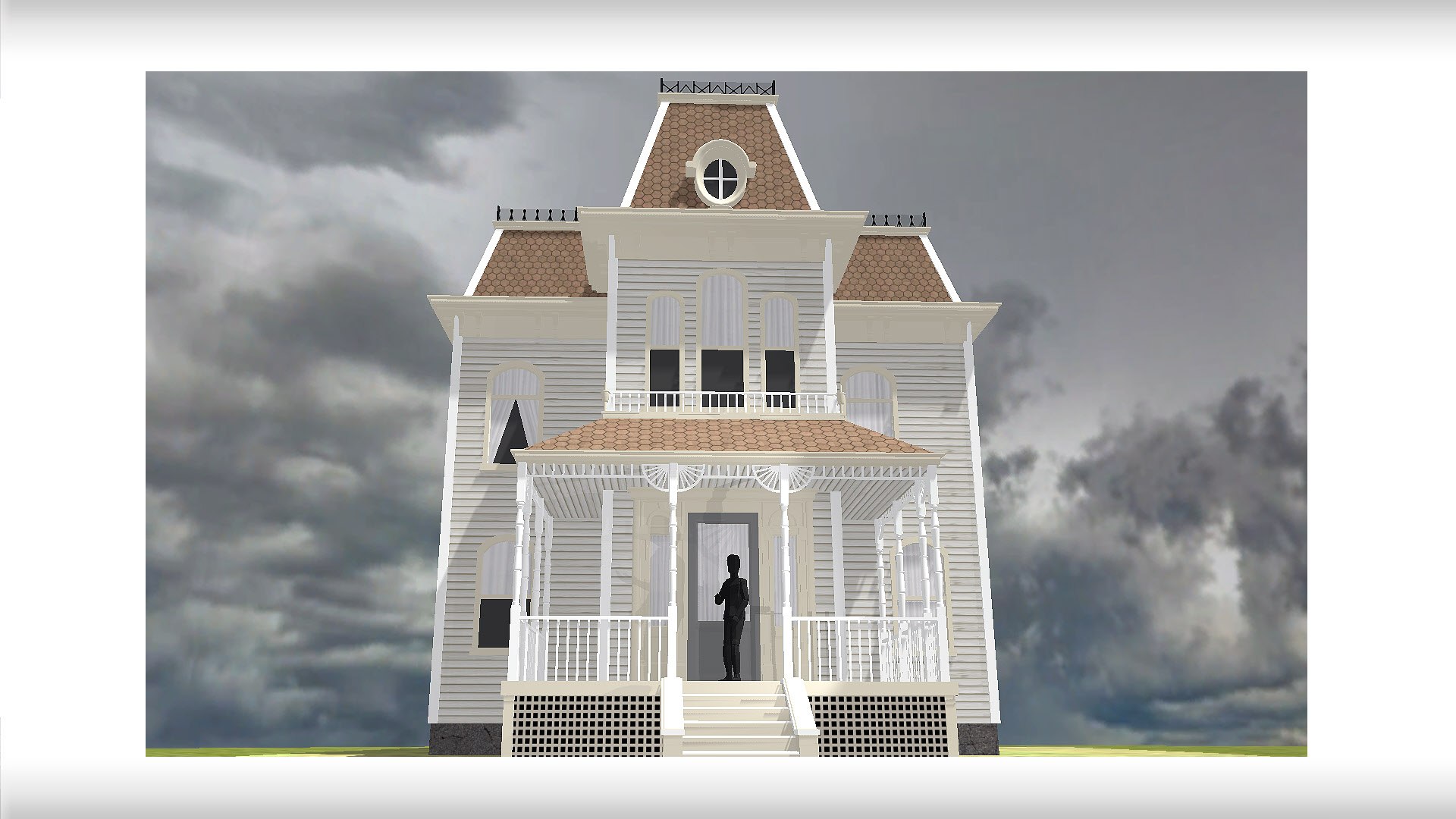 3D Psycho House - 1960 Model - TurboSquid 2432144