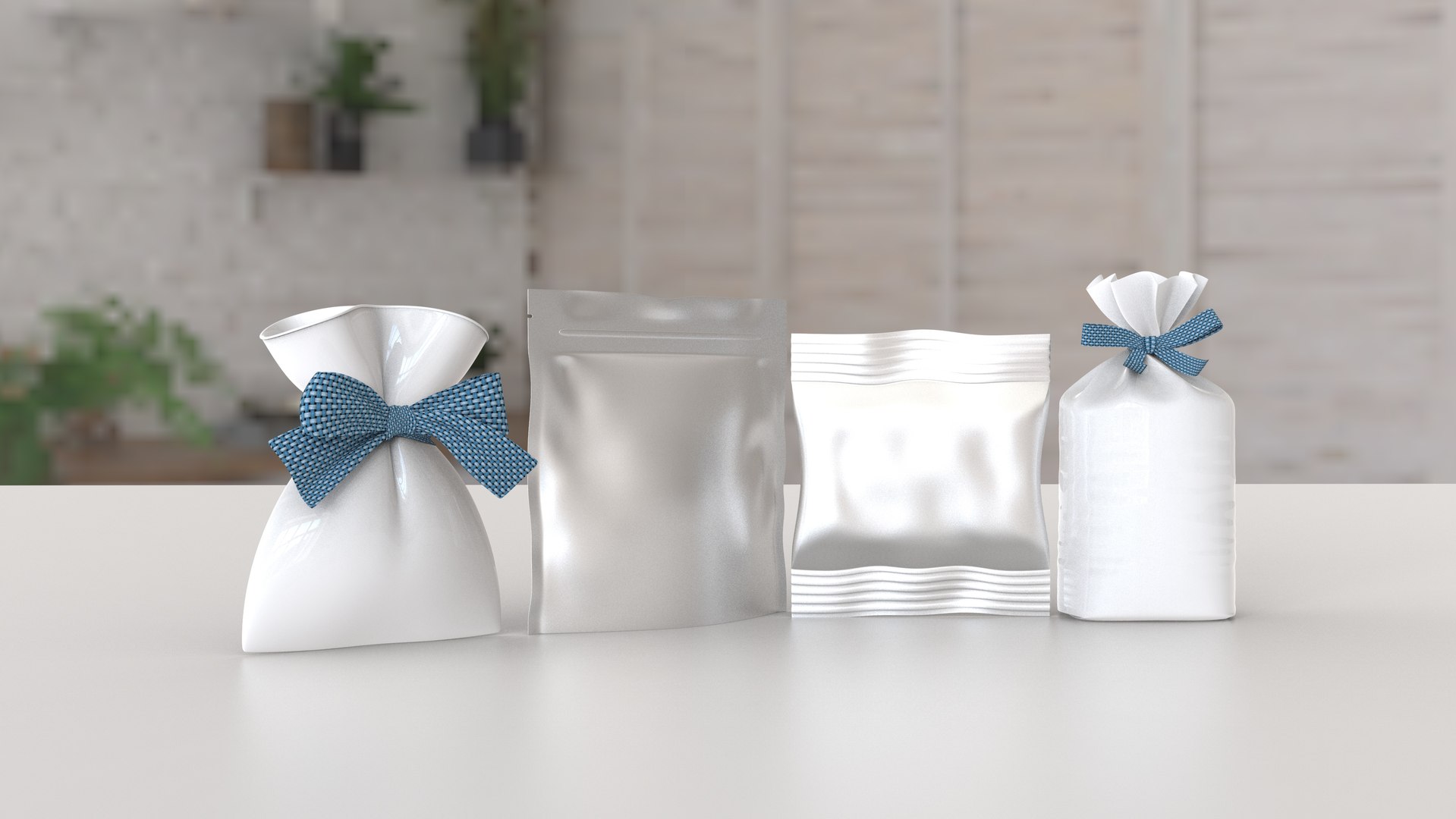 Candy Bag And Pouch 3D Model - TurboSquid 2016322
