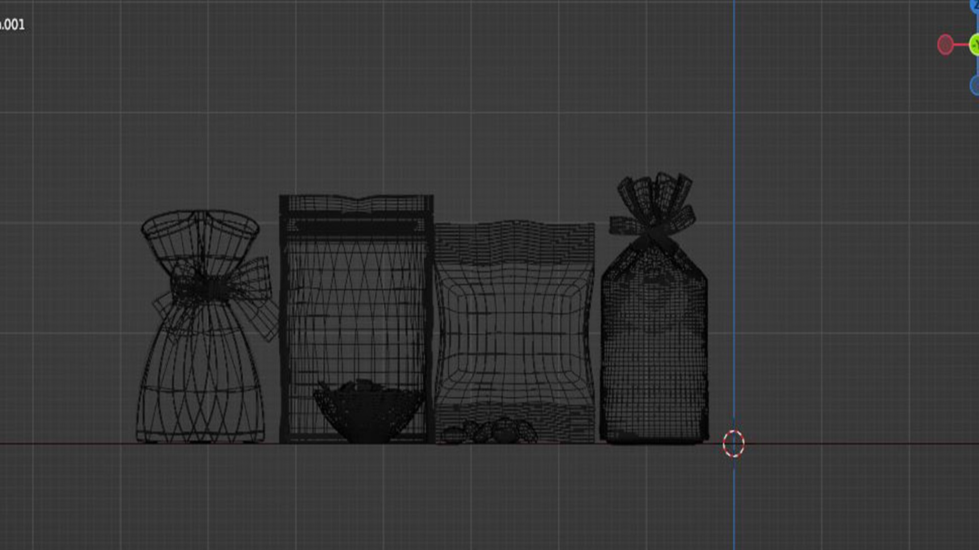 Candy Bag And Pouch 3D Model - TurboSquid 2016322