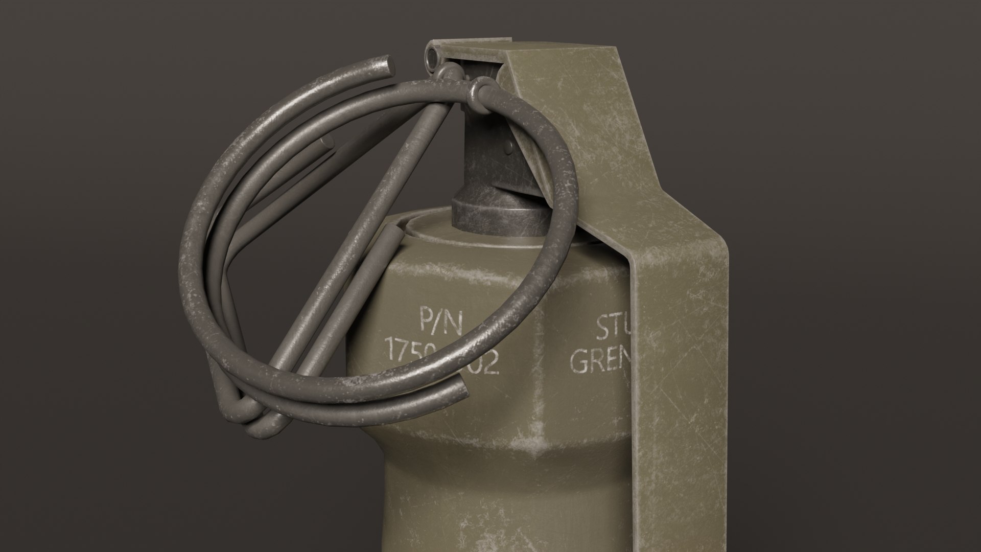 Grenade M 84 3d Model 3D Model - TurboSquid 2153435