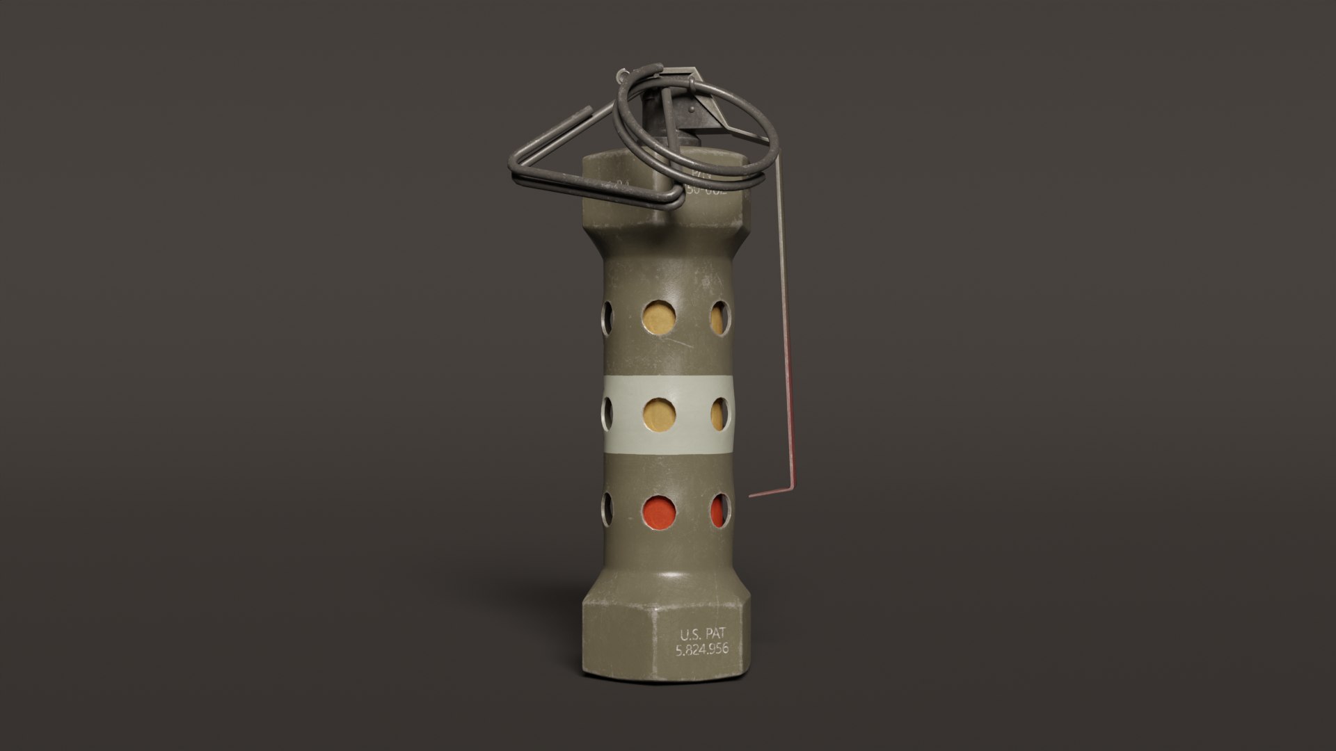 Grenade M 84 3d Model 3D Model - TurboSquid 2153435