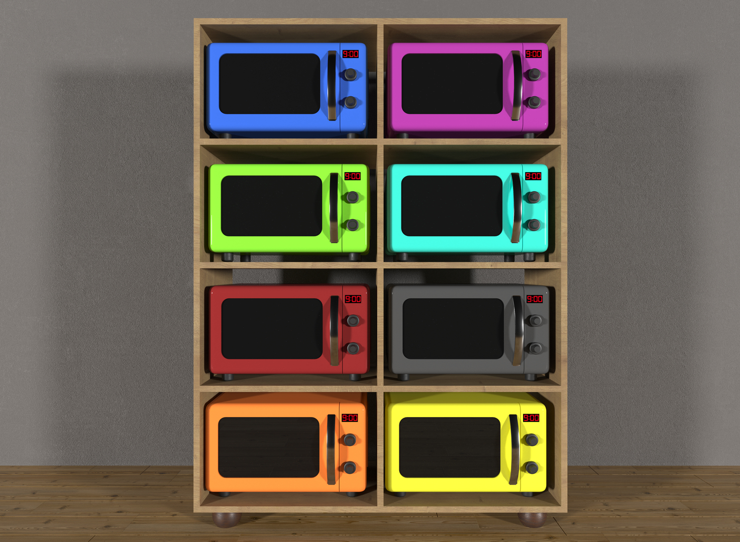 3D microwave - TurboSquid 1781038