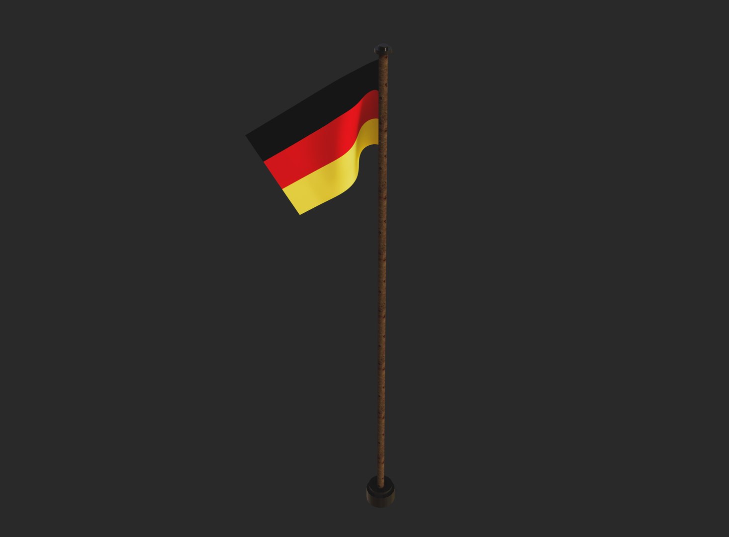 Free 3D Germany Flag Model - TurboSquid 2380227