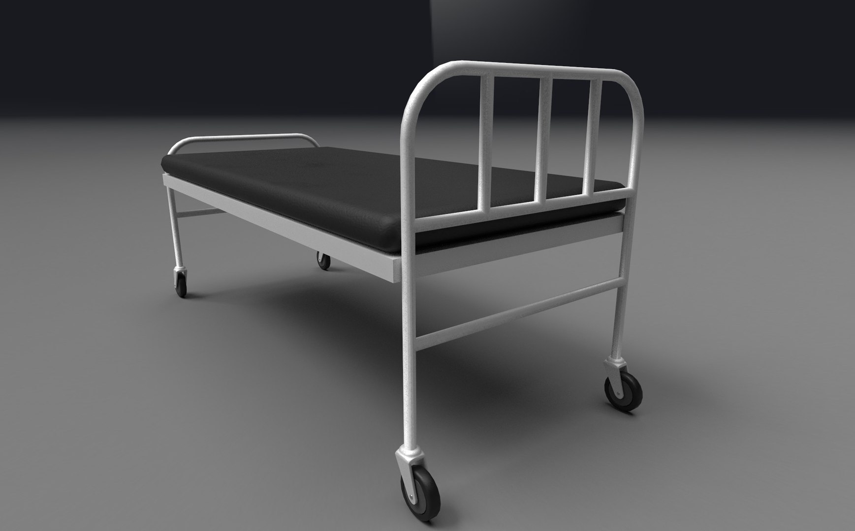 3D simple hospital bed - TurboSquid 1554168