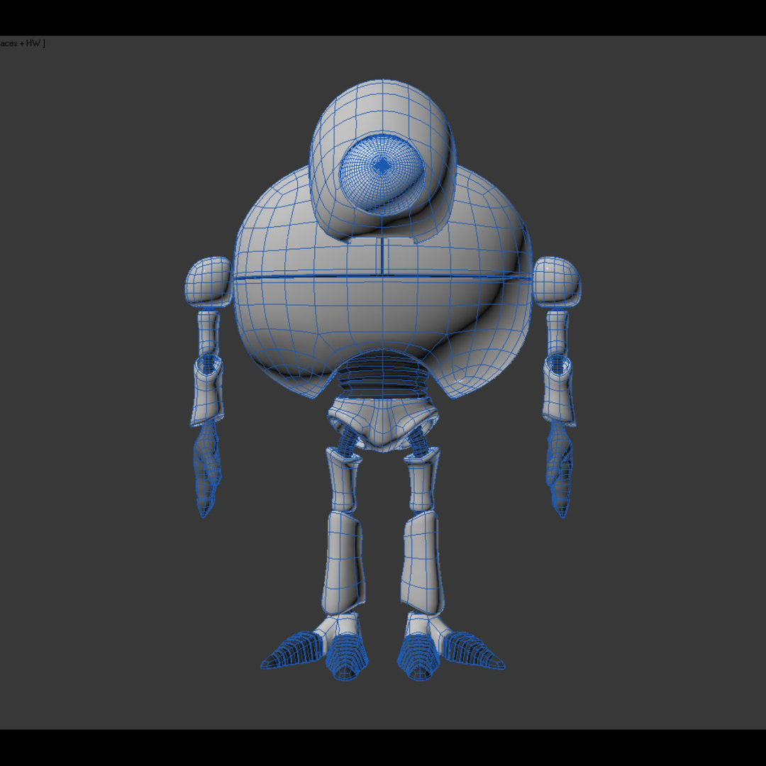 Giru Robot 3d Model