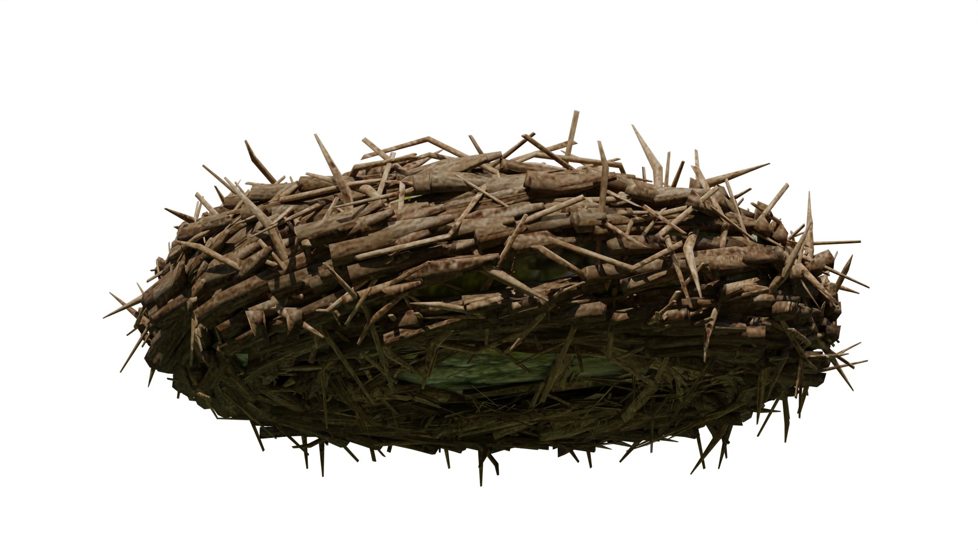 3D Bird Nest Model - TurboSquid 2088820