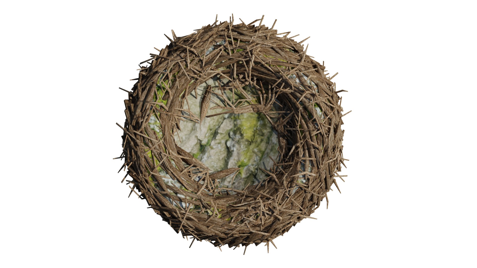 3D Bird Nest Model - TurboSquid 2088820