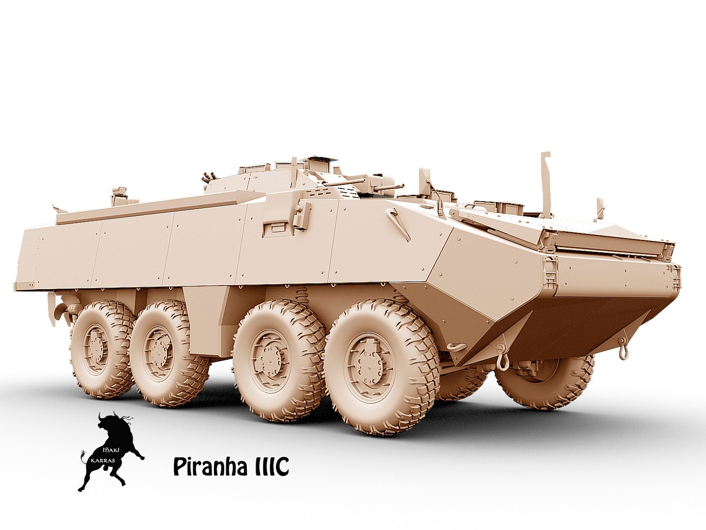 Mowag Piranha Iii C 3d Max