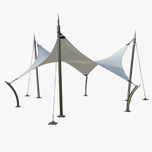Tensile Structure 3D Models For Download | TurboSquid