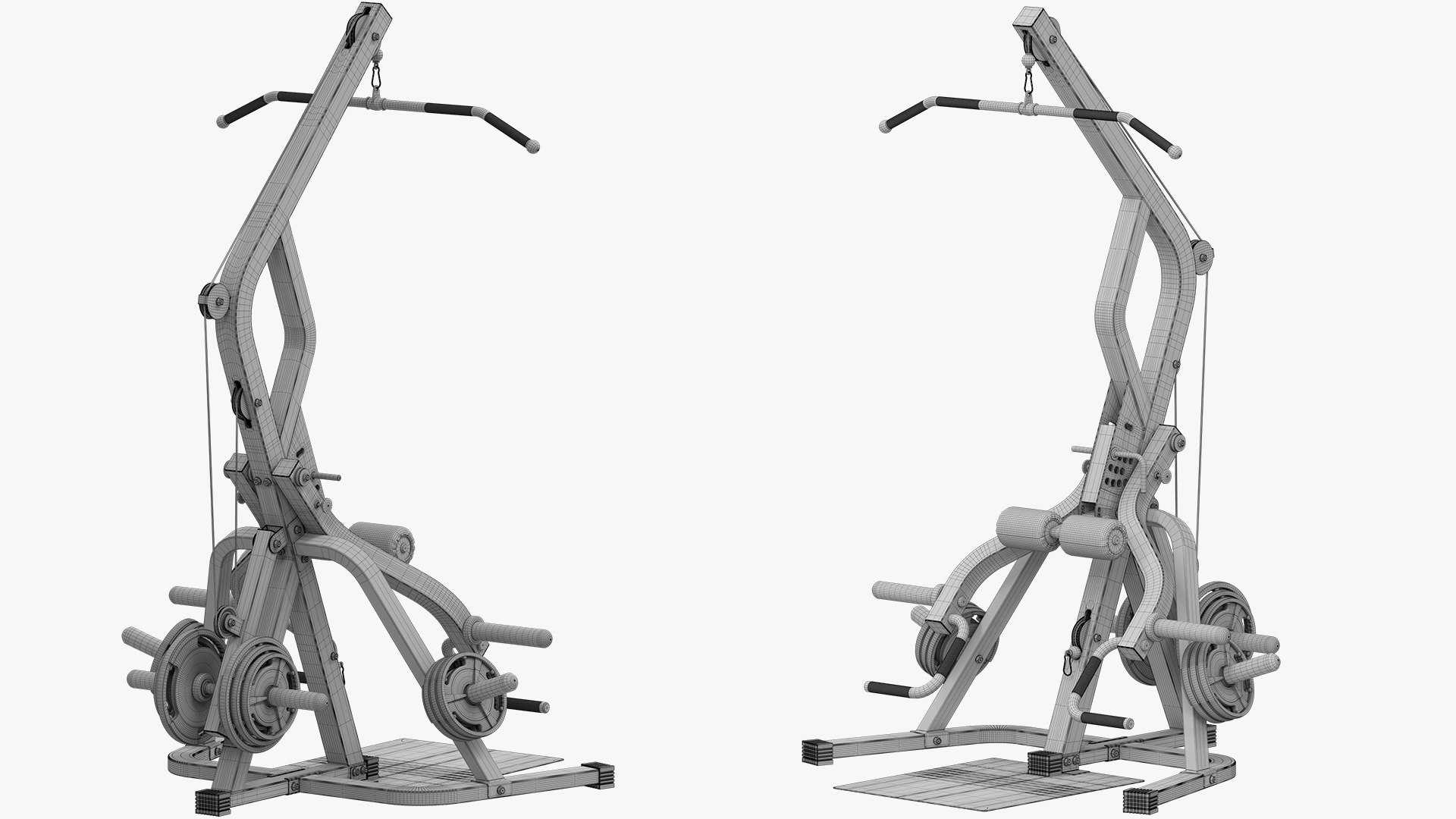 3D ATX Triplex Multi Gym Model - TurboSquid 2326351