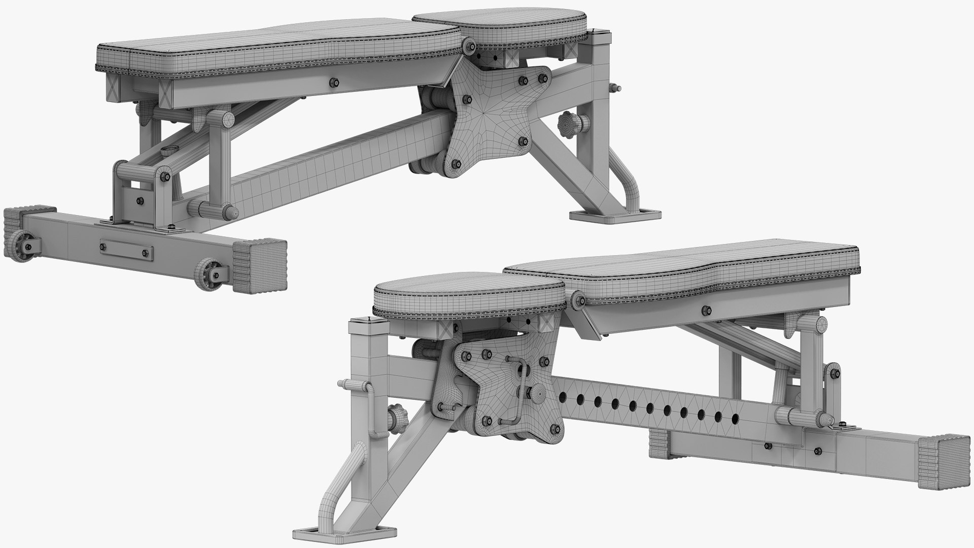 3D ATX Triplex Multi Gym Model - TurboSquid 2326351