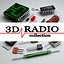 Radio Components 3d Model