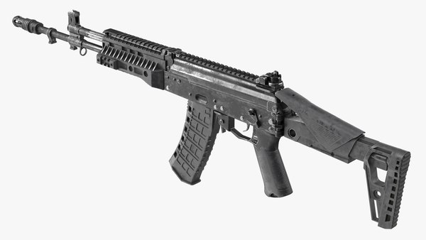 modelo 3d Viejo rifle de asalto AK-12 - TurboSquid 2128850