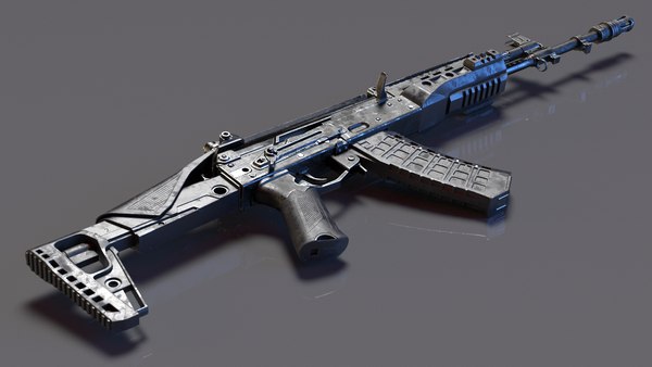 modelo 3d Viejo rifle de asalto AK-12 - TurboSquid 2128850