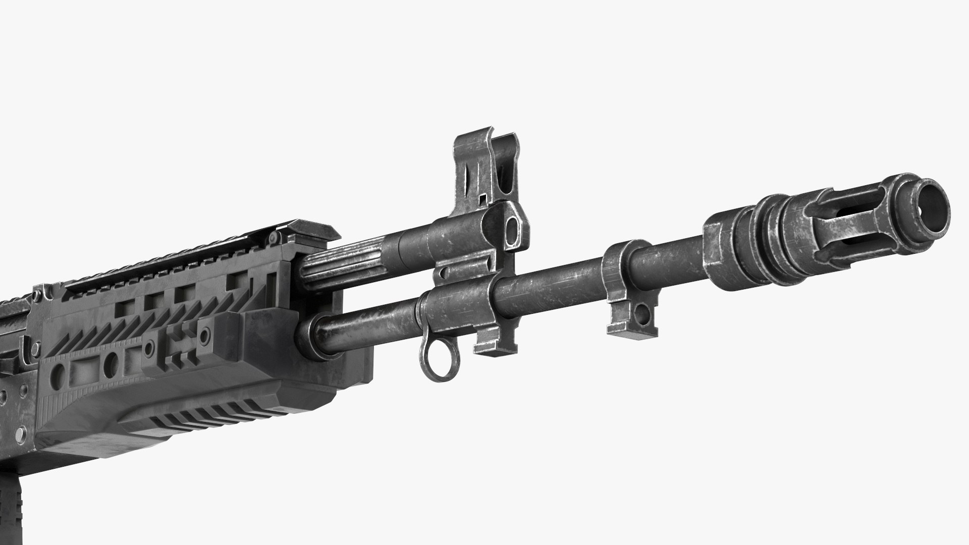 Old Assault Rifle AK-12 3D - TurboSquid 2128850