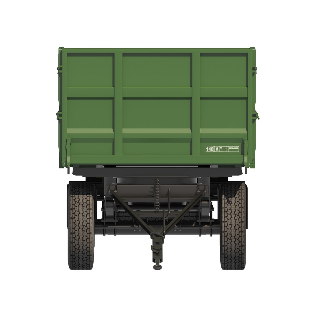 Tractor Grain Trailer 3D - TurboSquid 1963506