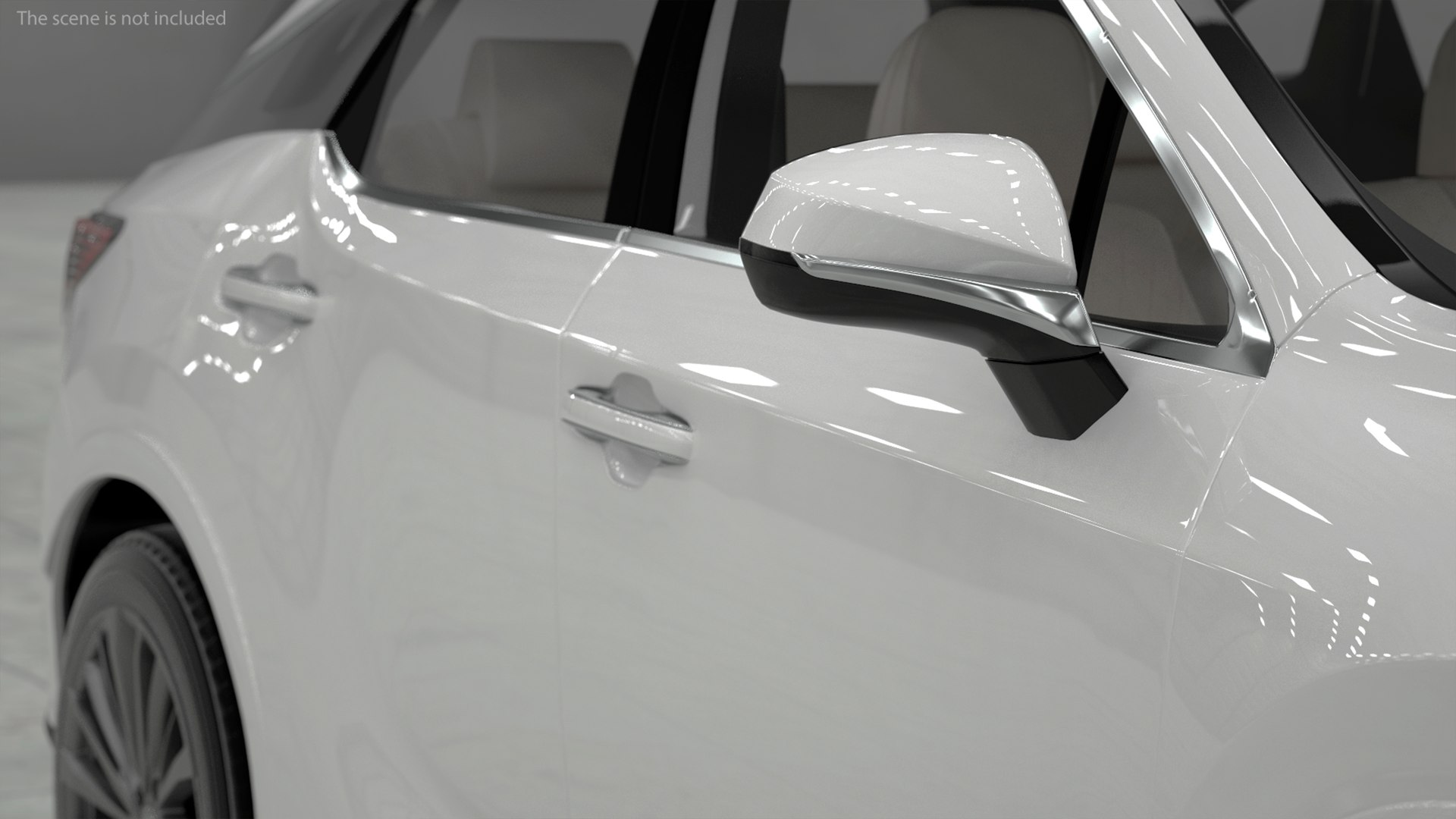 3D model Lexus RX 350 2023 White Rigged - TurboSquid 2035528