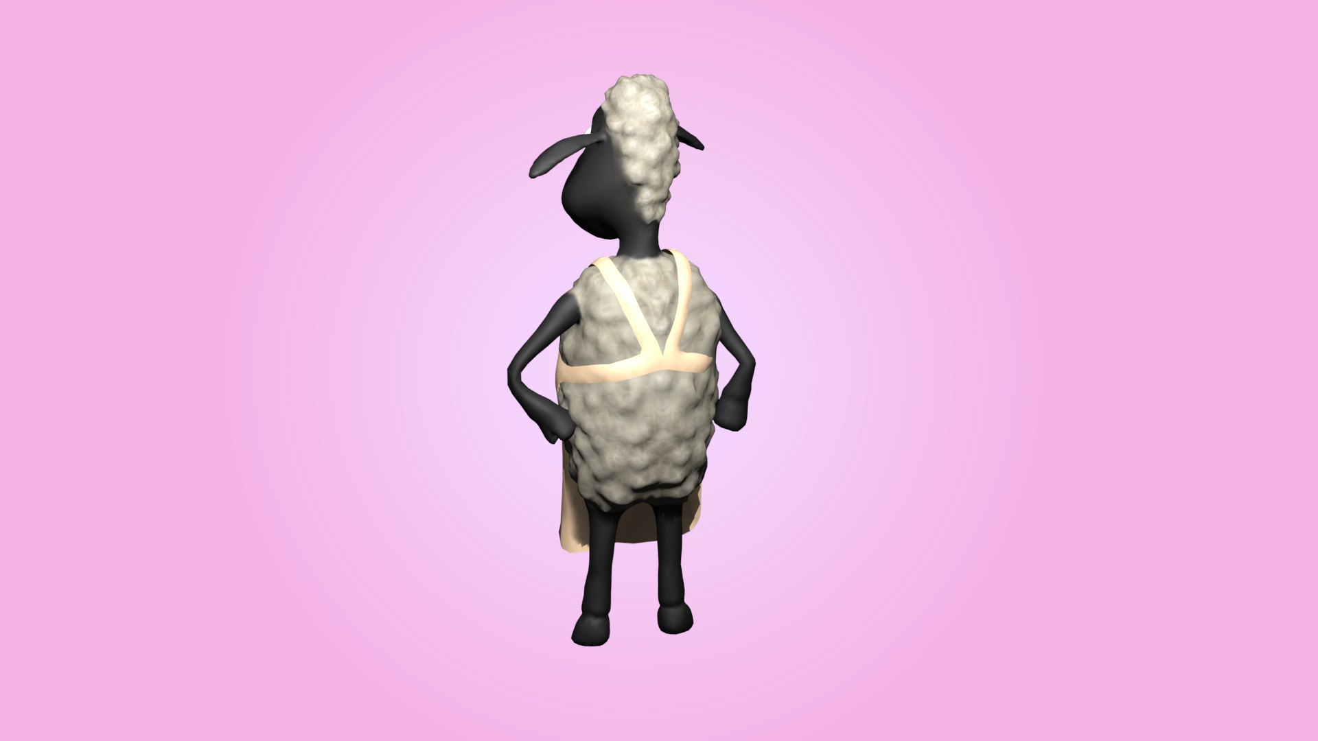 Sheep character funny model - TurboSquid 1676956