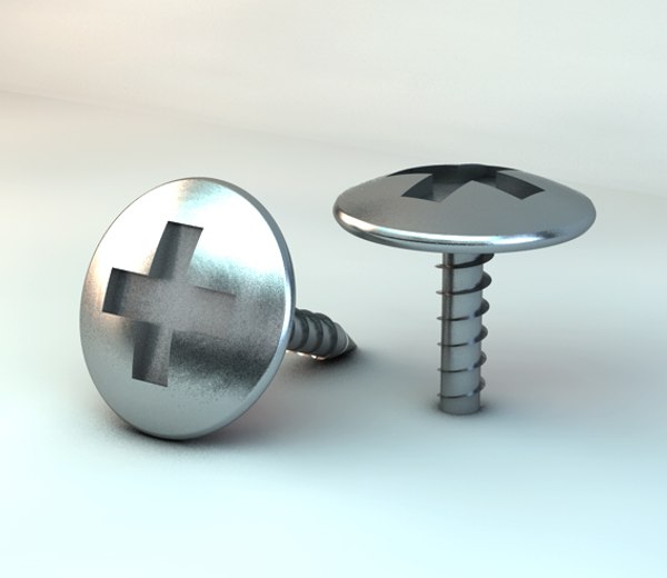 3d screw cap model