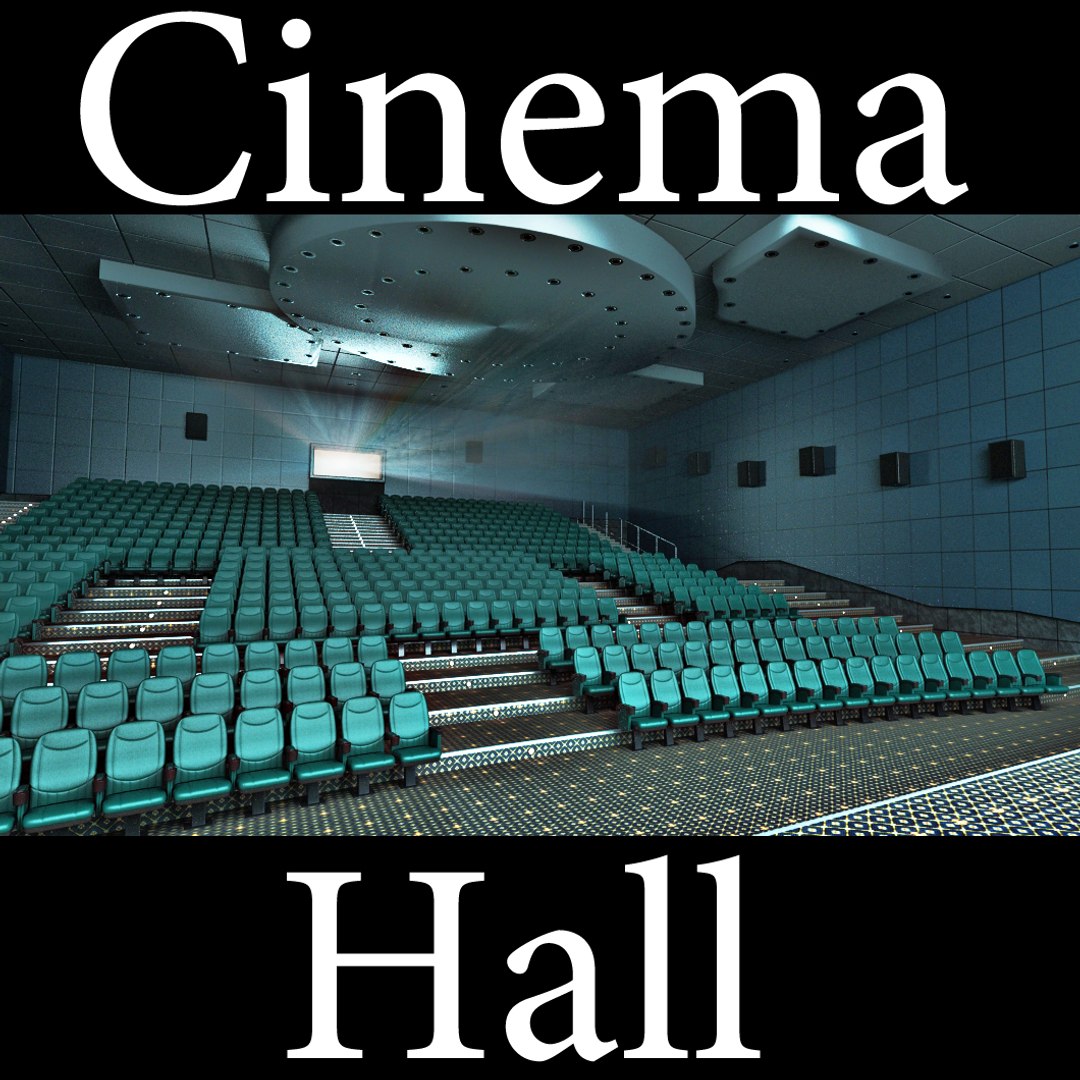 3d Model Hall Movie