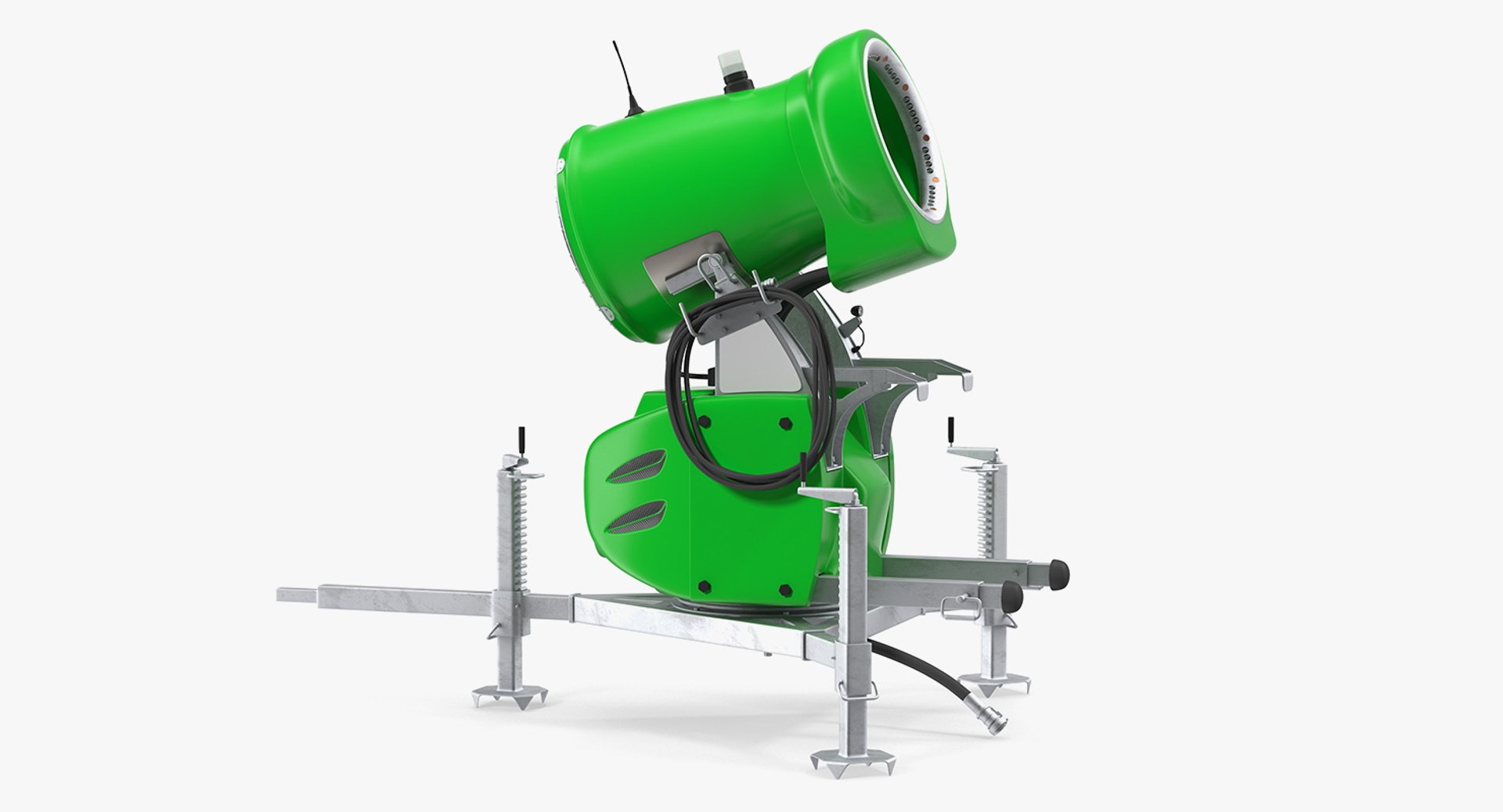 3D Model Snow Gun Generic Rigged - TurboSquid 1415532