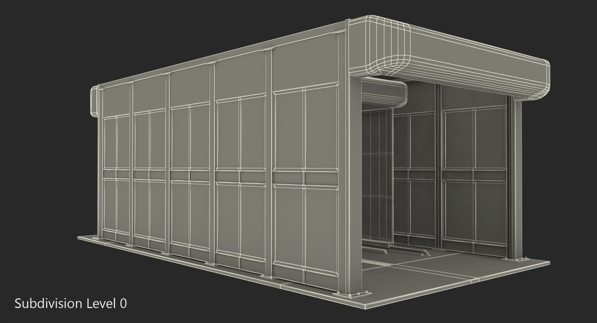 Automatic vehicle wash generic 3D model - TurboSquid 1422832