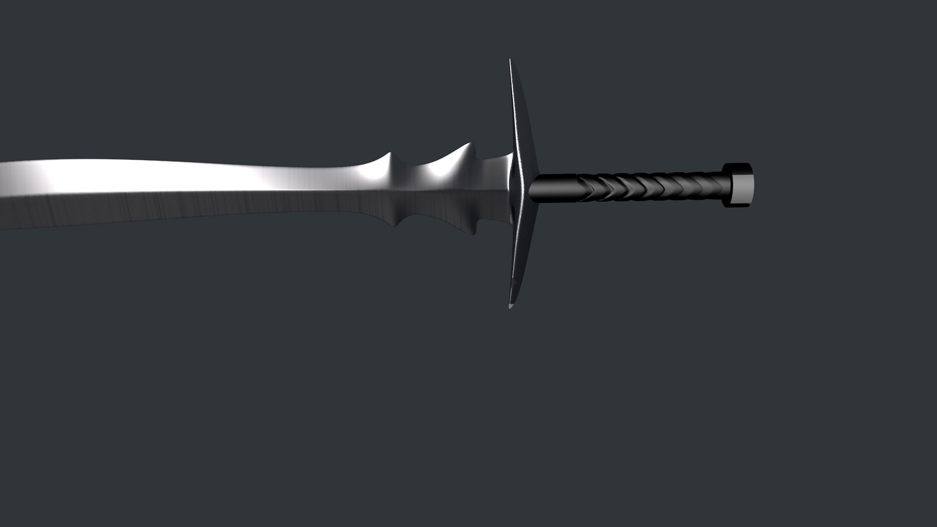 3d model simple sword