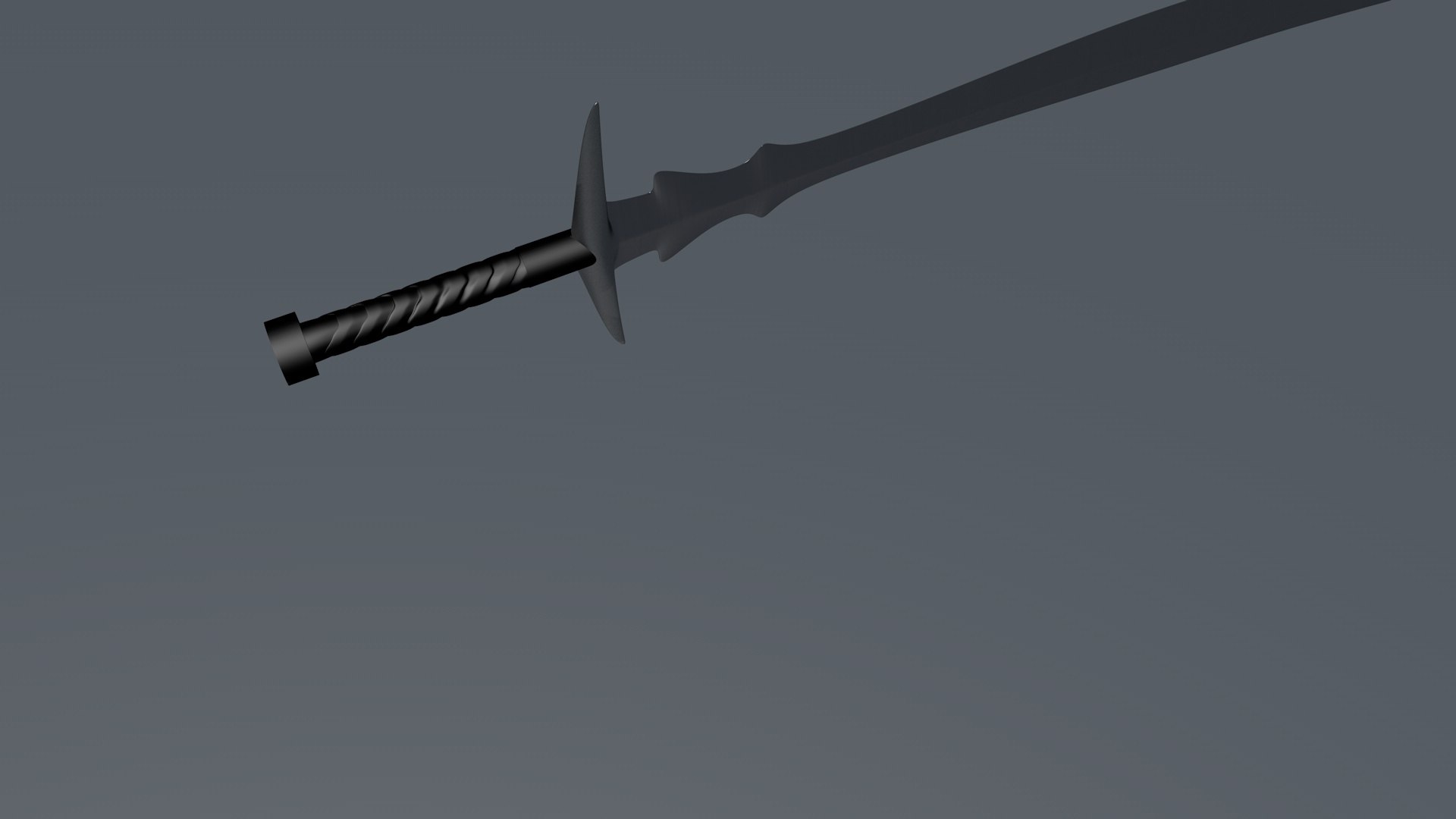 3d model simple sword