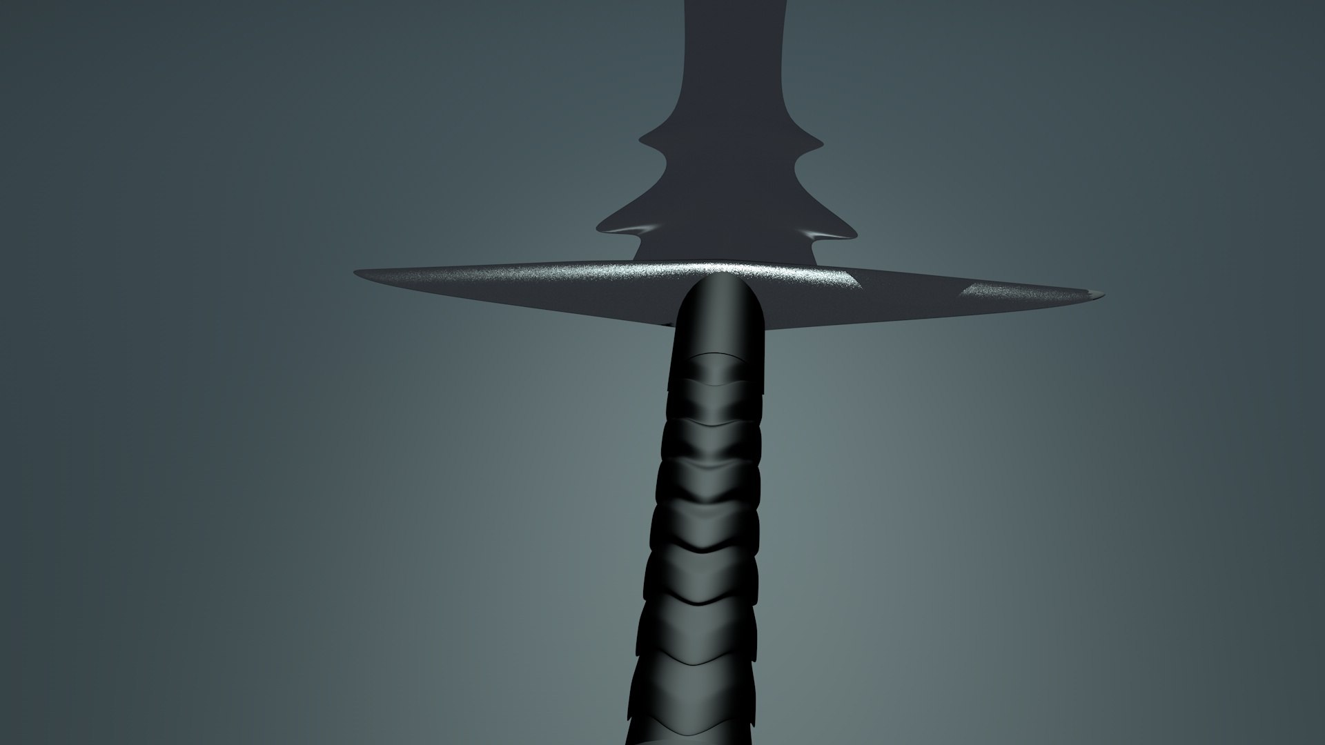 3d model simple sword