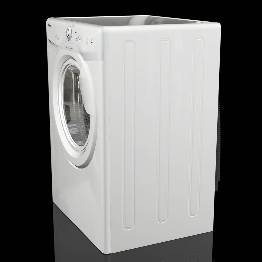 Washingmachine Iberna Ib4-106d2-07 3d Max