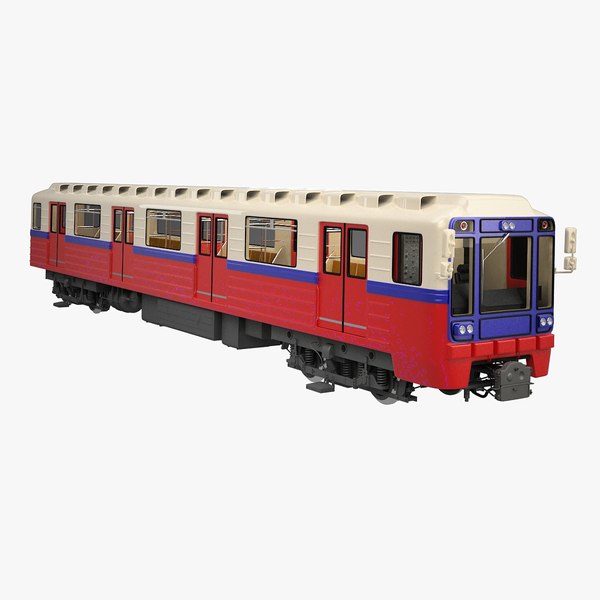 U-Bahn-Fahrzeuge 3D-Modell - TurboSquid 679975