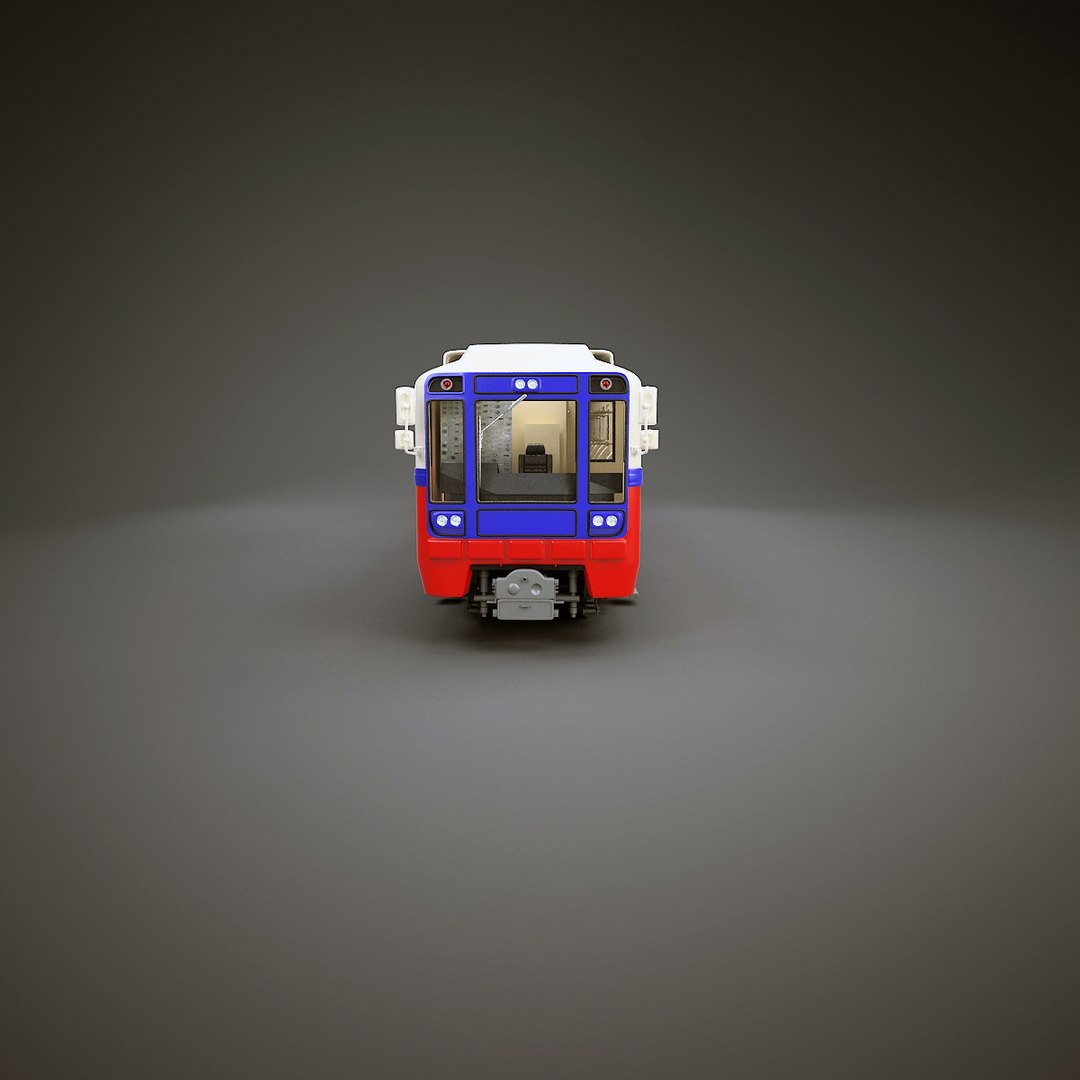 Metro Rolling Stock 3d Model