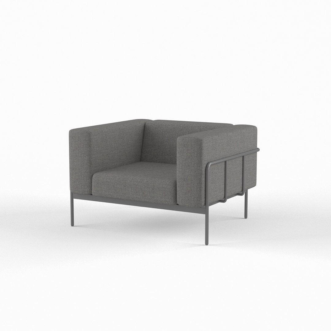 3D Cache Lounge Chair - TurboSquid 1913954