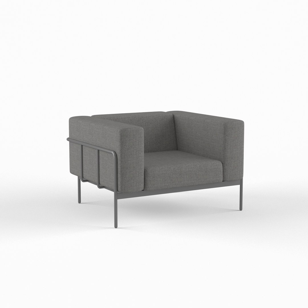 3D Cache Lounge Chair - TurboSquid 1913954