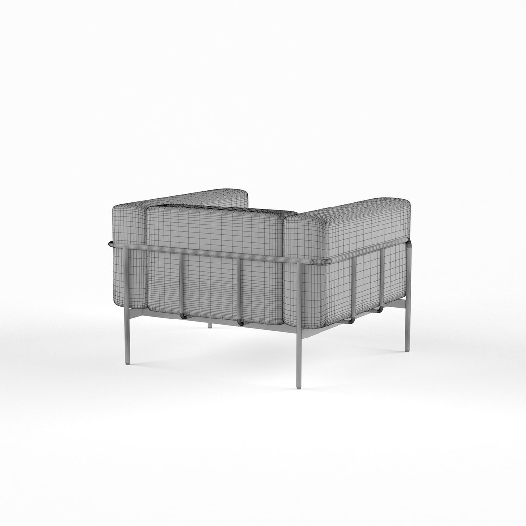 3D Cache Lounge Chair - TurboSquid 1913954