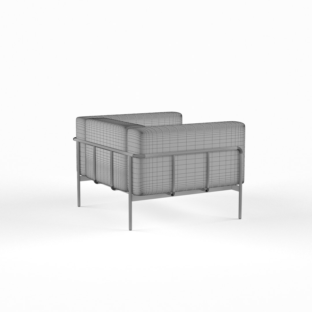 3D Cache Lounge Chair - TurboSquid 1913954