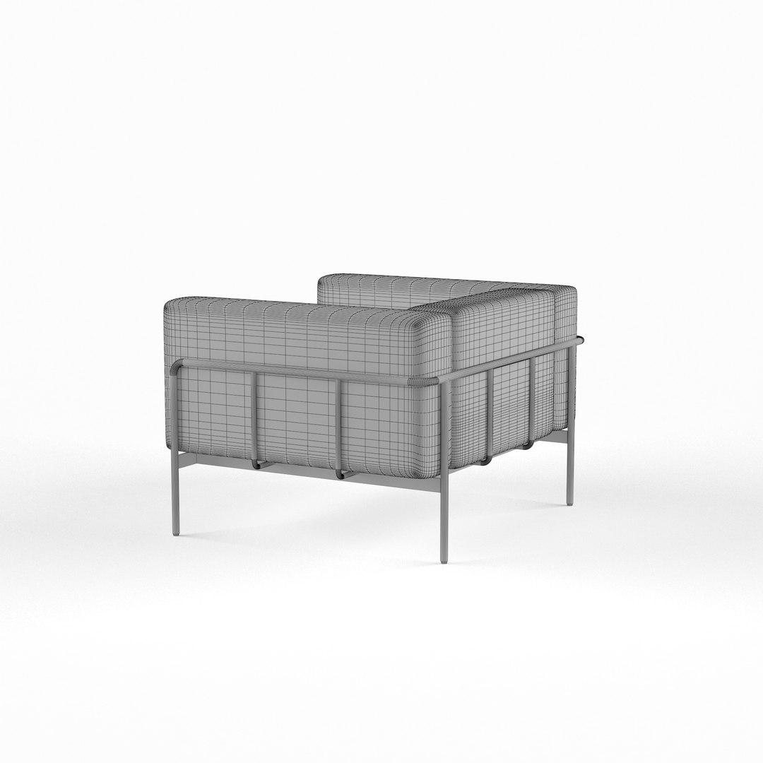 3D Cache Lounge Chair - TurboSquid 1913954