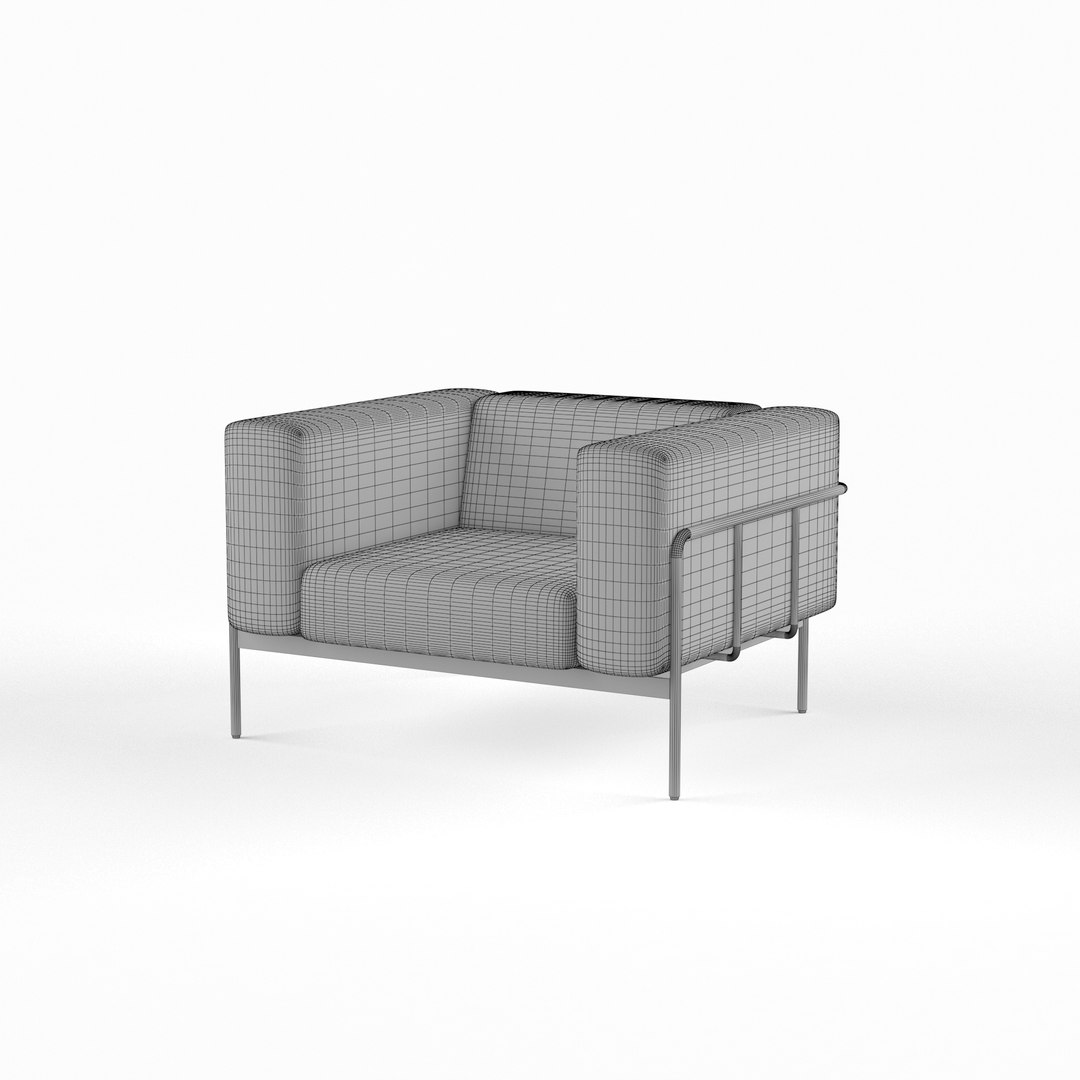 3D Cache Lounge Chair - TurboSquid 1913954