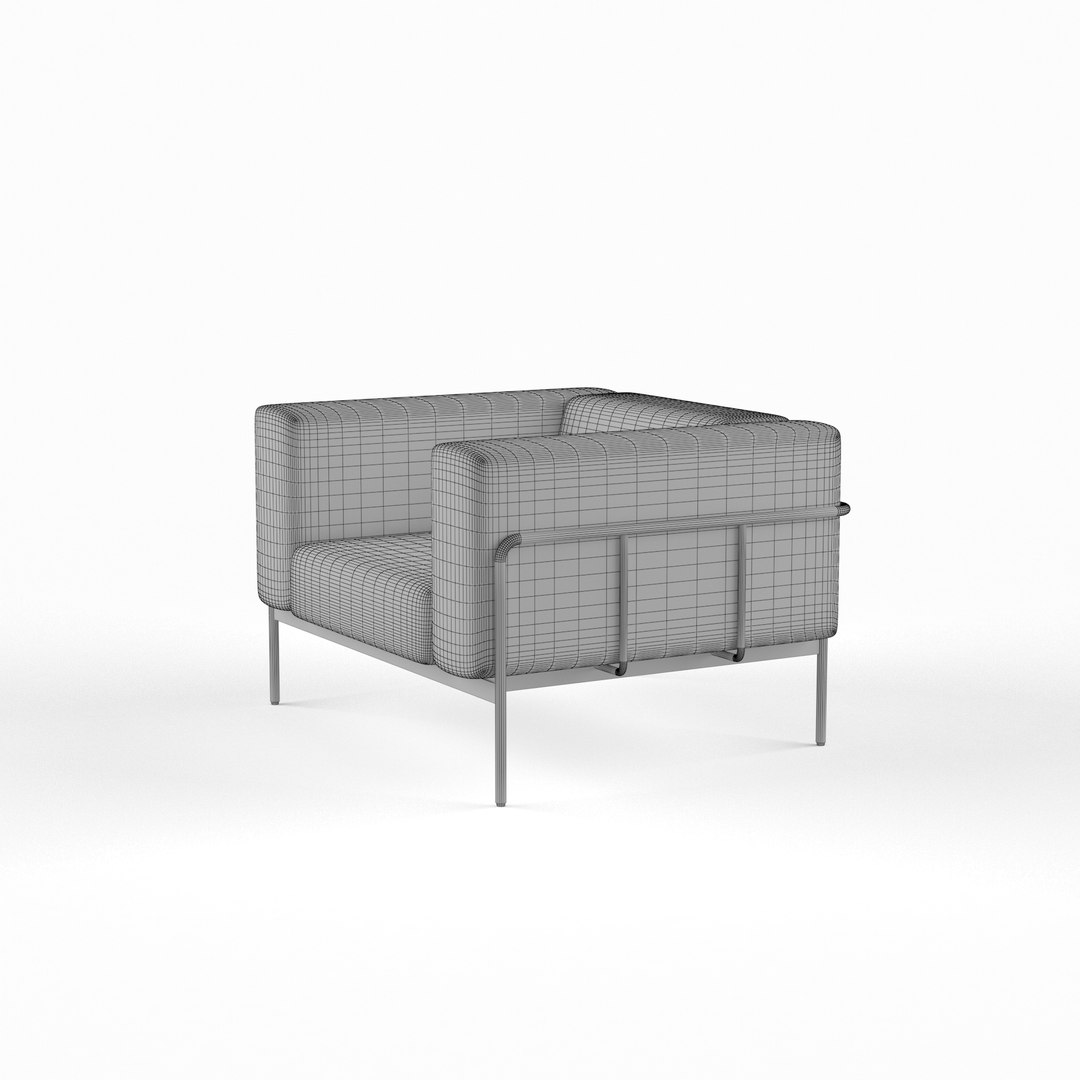 3D Cache Lounge Chair - TurboSquid 1913954