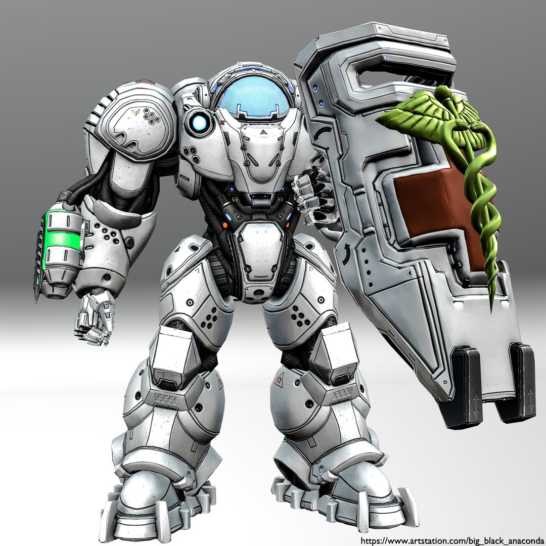 3D Medic Cyborg From Starcraft-2 - Highly Detailed Model - TurboSquid ...