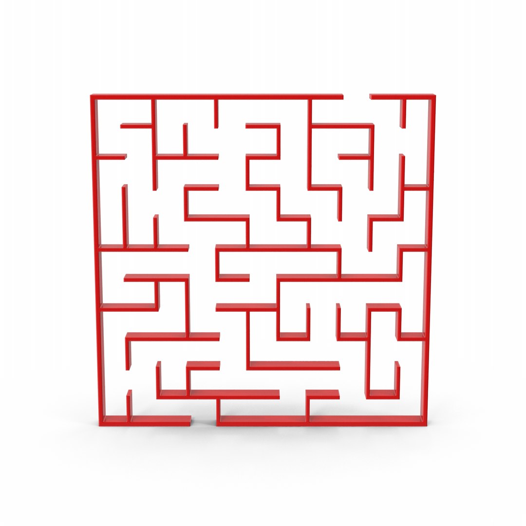 Maze Model - TurboSquid 2241601