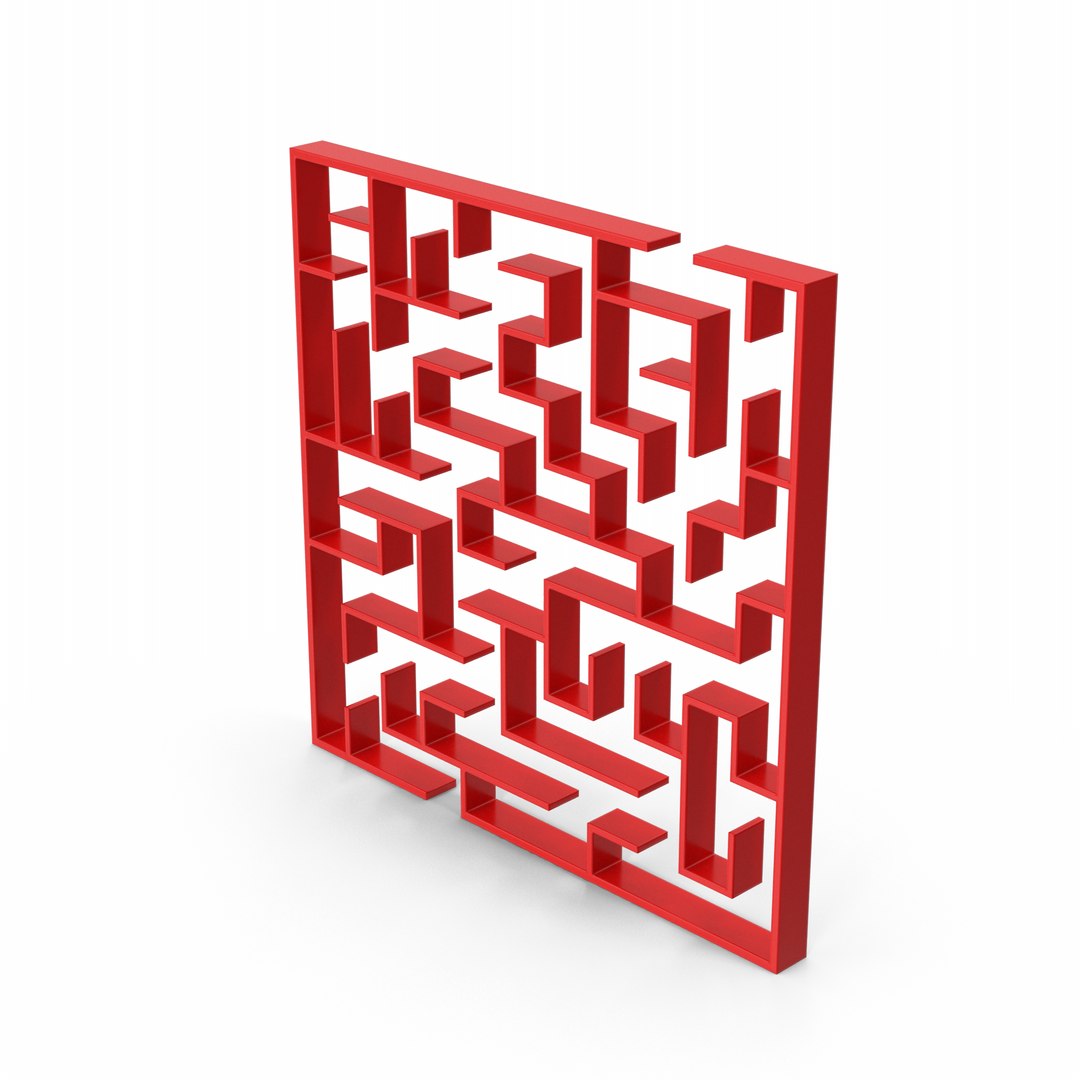 Maze Model - TurboSquid 2241601