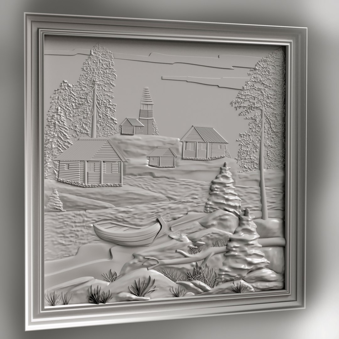 THE PICTURE FOR MILLING ON A CNC MACHINE Model - TurboSquid 2253710