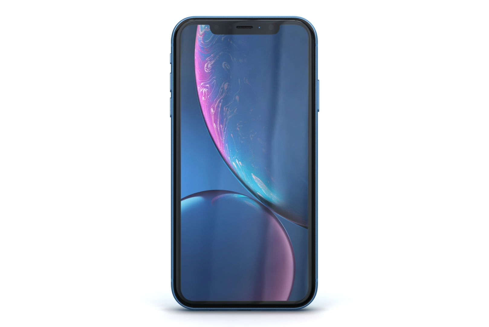 3D Apple Iphone Xr Blue Model - TurboSquid 1336017