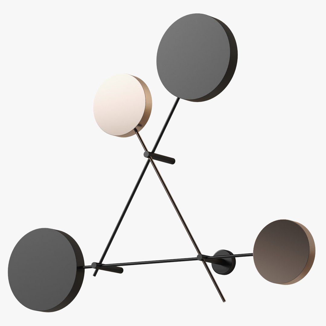 3D IRIDE wall lamp model - TurboSquid 2102903