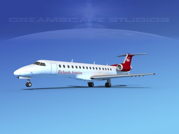 3D model embraer erj - TurboSquid 1320903