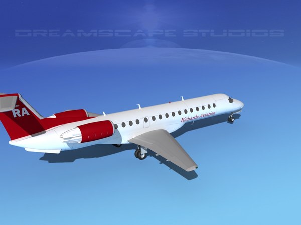 3D model embraer erj - TurboSquid 1320903