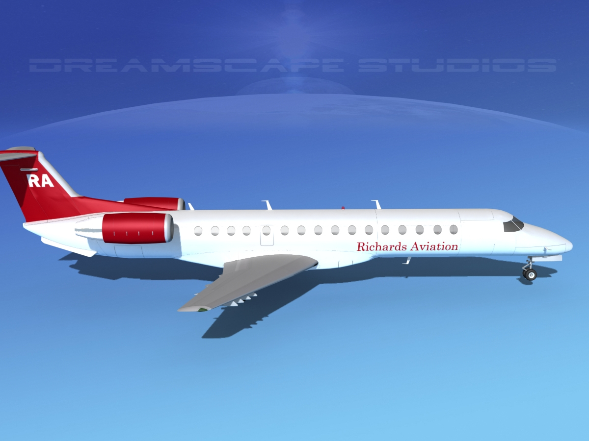 3D model embraer erj - TurboSquid 1320903