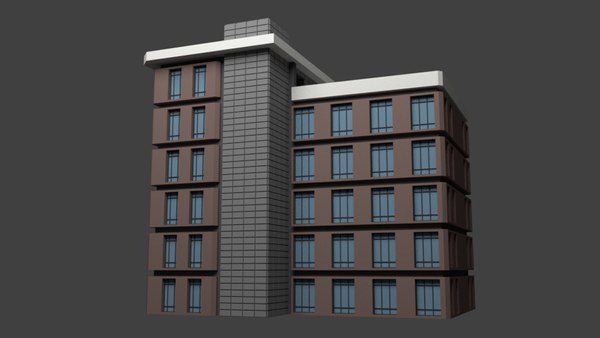 Old office building 3D model - TurboSquid 1367683